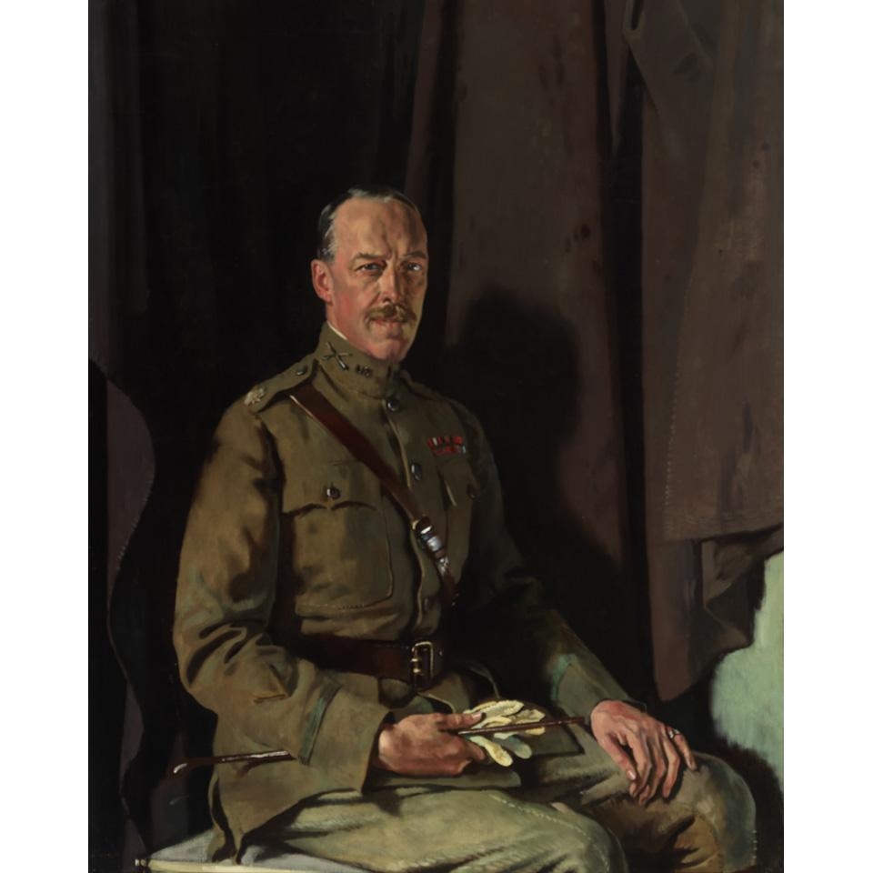 William Orpen | PORTRAIT OF COLONEL HENRY HERMAN HARJES (1920) | MutualArt