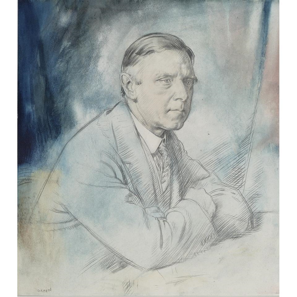 William Orpen | PORTRAIT OF COLONEL HENRY HERMAN HARJES (1920) | MutualArt