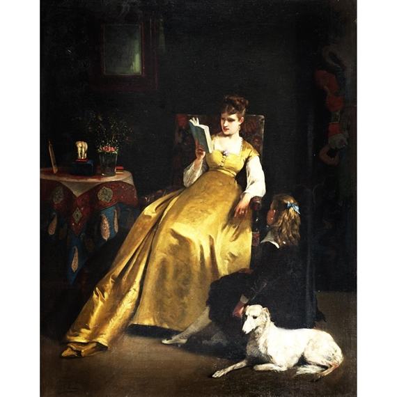 Louis-Charles Verwée | THE STORYBOOK HOUR | MutualArt