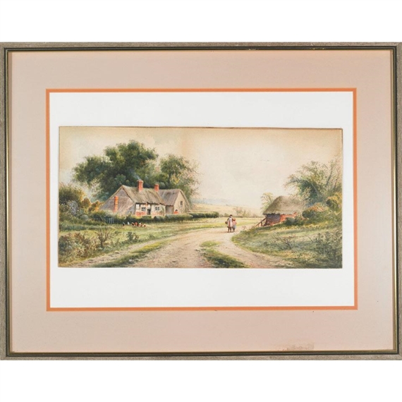 Edward Beecham Lait | THE ROAD TO SCHOOL | MutualArt