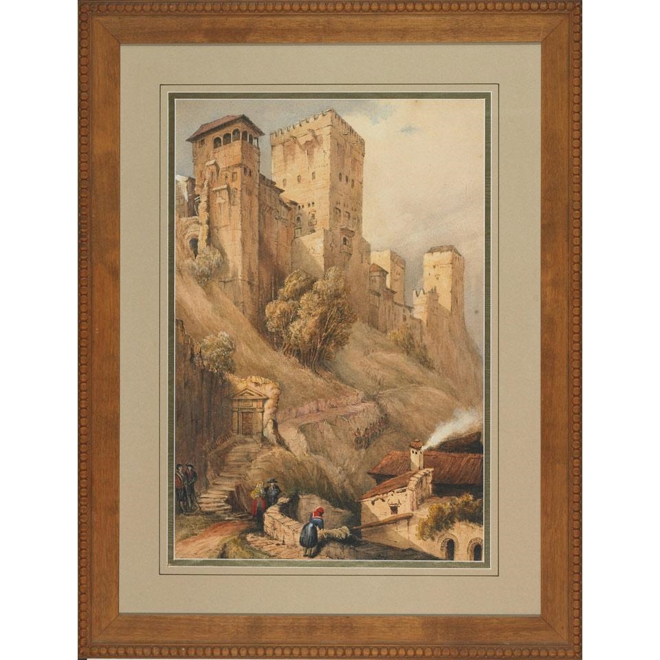 David Roberts | HALL OF AMBASSADORS ALHAMBRA, GRANADA, SPAIN | MutualArt