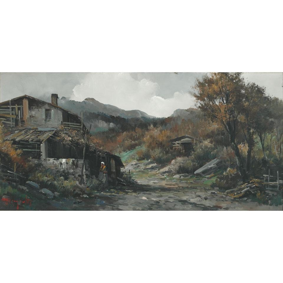 Ercole Magrotti | BAITA D’ALTA MONTAGNA | MutualArt