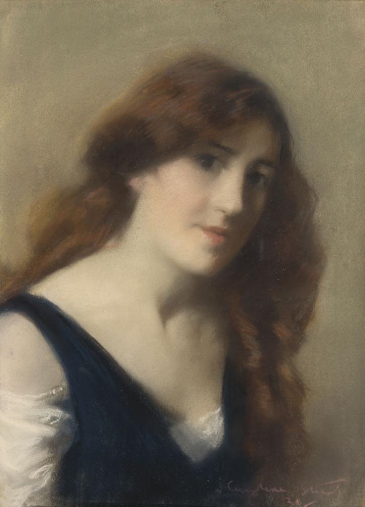 Janet Cumbrae Stewart | Portrait of the Artist's Model (1931) | MutualArt