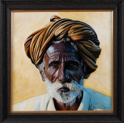 Gavin Perry | BUST PORTRAIT OF AN ELDERLY SIKH M | MutualArt