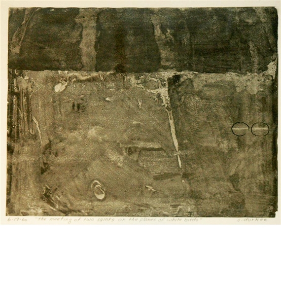 Steve Durkee | The Meeting of Two Saints on the Planes [sic] of White ...