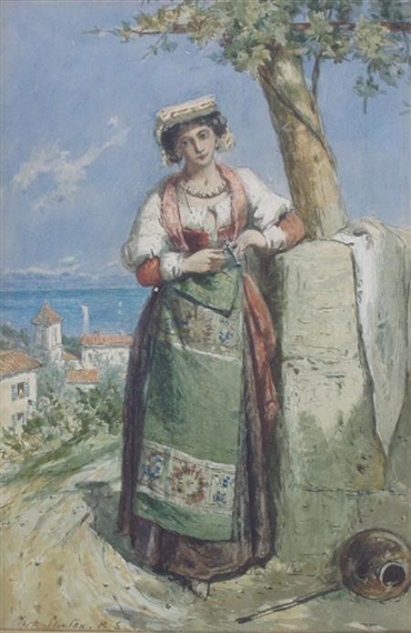 George Clark Stanton | GYPSY WOMAN | MutualArt