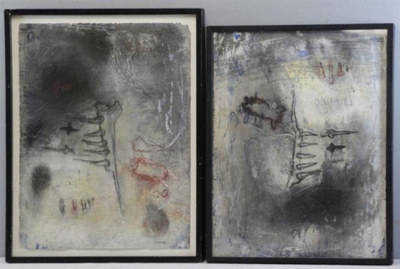 Susan Laufer | 2 Works: Life Line Drawing Series | MutualArt