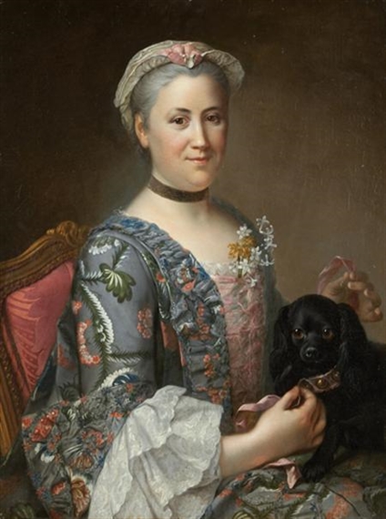 Donat Nonnotte | Portrait of Madame Geoffrin | MutualArt