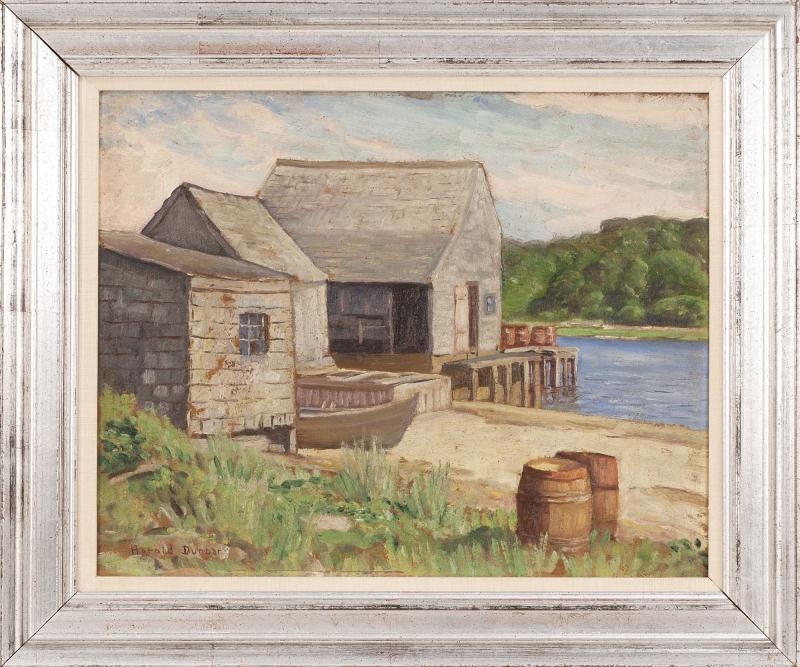 Harold Crocker Dunbar | Fishermen's Houses North Chatham, Cape Cod ...