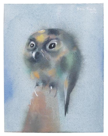 Karl Priebe | The Owl (1970) | MutualArt