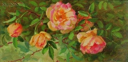 Edith White | Red Roses | MutualArt