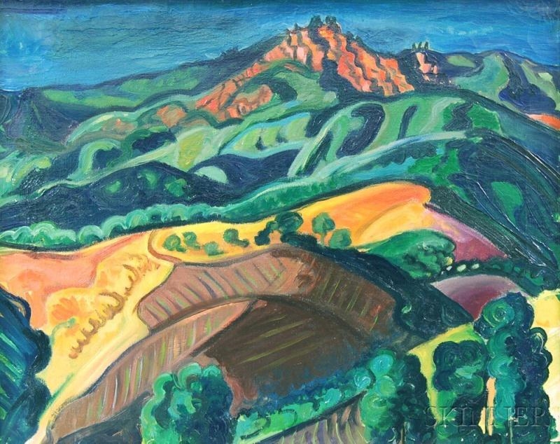 Warren Newcombe | Santa Barbara Landscape | MutualArt