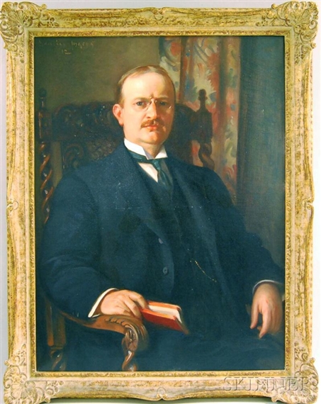 Maurice Ingres | Portrait of Charles Franklin Hoover (1912) | MutualArt