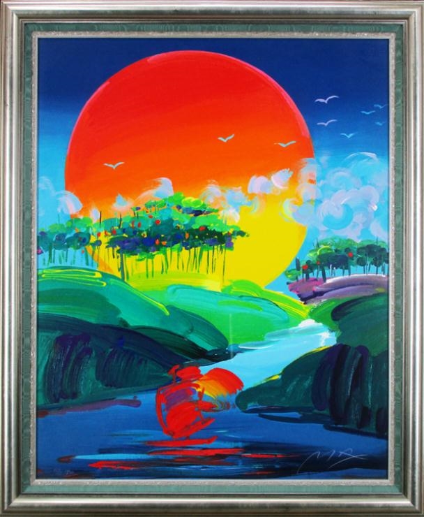 Peter Max | WITHOUT BORDERS (1991) | MutualArt