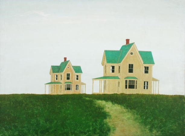 Laura Wheeler Waring | PORTRAIT OF TWO PRAIRIE HOMES | MutualArt
