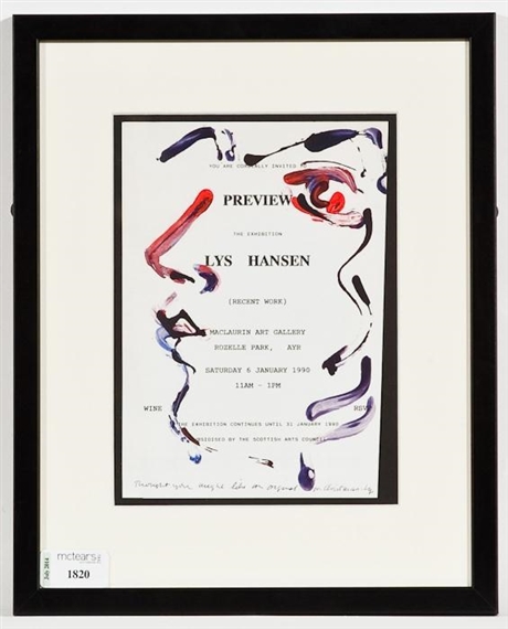 Lys Hansen | Preview Recent Work January (1990) | MutualArt