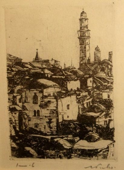 Anna Ticho | Tower of David | MutualArt