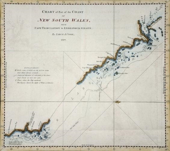 James Cook | Cape Tribulation to Endeavour Strait (1770) | MutualArt