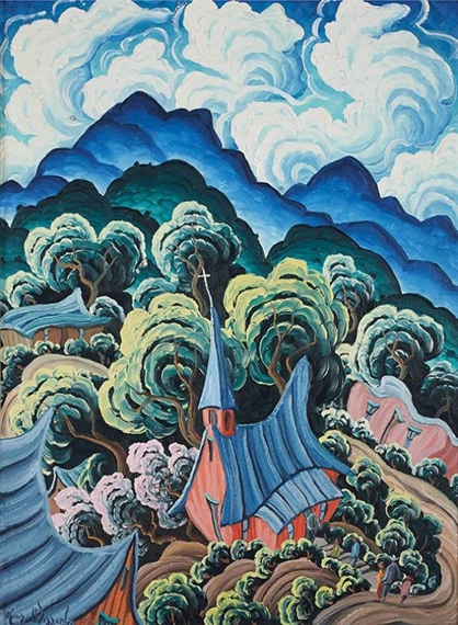 Kim Wiggins | Springtime at Pedernal (2002) | MutualArt