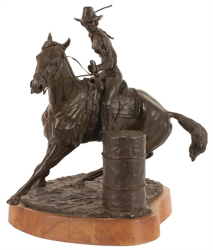 J. Shirley Bothum | Barrel Racer (1976) | MutualArt