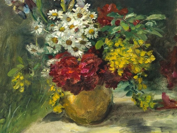 Anna Peters | Bouquet of Summer Flowers (Circa 1905) | MutualArt
