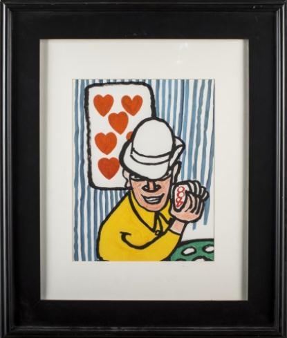 Alexander Calder | The Card Player | MutualArt