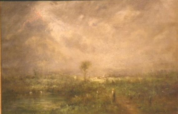 George Inness, Jr. | THE SHAFT OF LIGHT | MutualArt