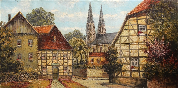 August Alexander Wendehals | 29 Artworks at Auction | MutualArt