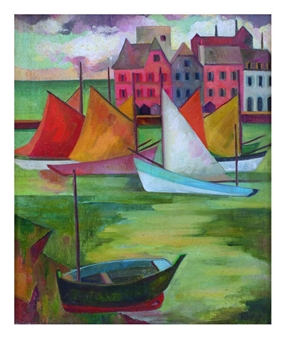 Alison Rehfisch | Sailing Boats (Circa 1938) | MutualArt