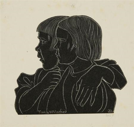 Eric Gill | 2 Works: Elizabeth Gill (1924) | MutualArt