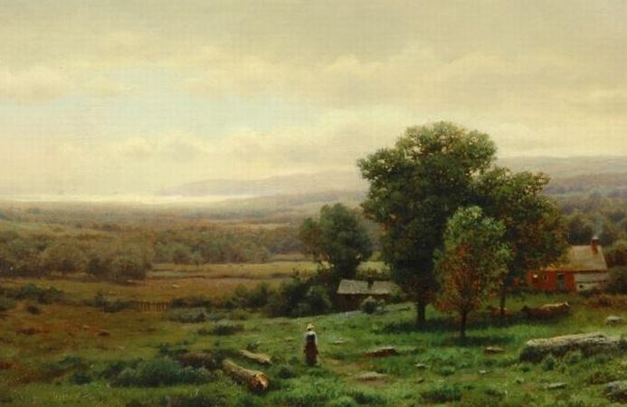 Henry Pember Smith | NEARING HOME (1881) | MutualArt