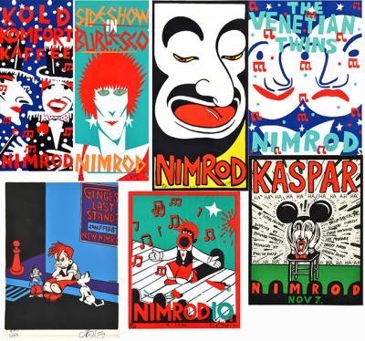 Martin Sharp | 7 works; Kaspar ; Ginger's Last Stand; Nimrod; Kold ...