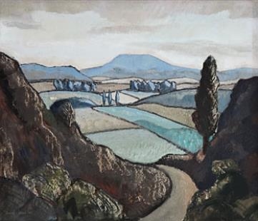 Charles Tole | Waikato Landscape (1945) | MutualArt