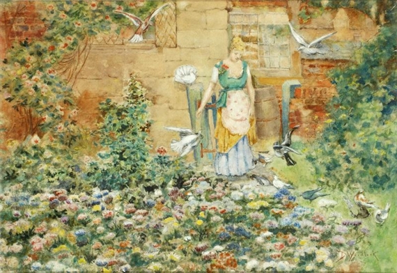 Artworks of David Woodlock (British, 1842 - 1929)