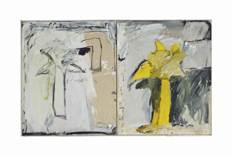 Michèle Destarac | Double Palmier (1984) | MutualArt