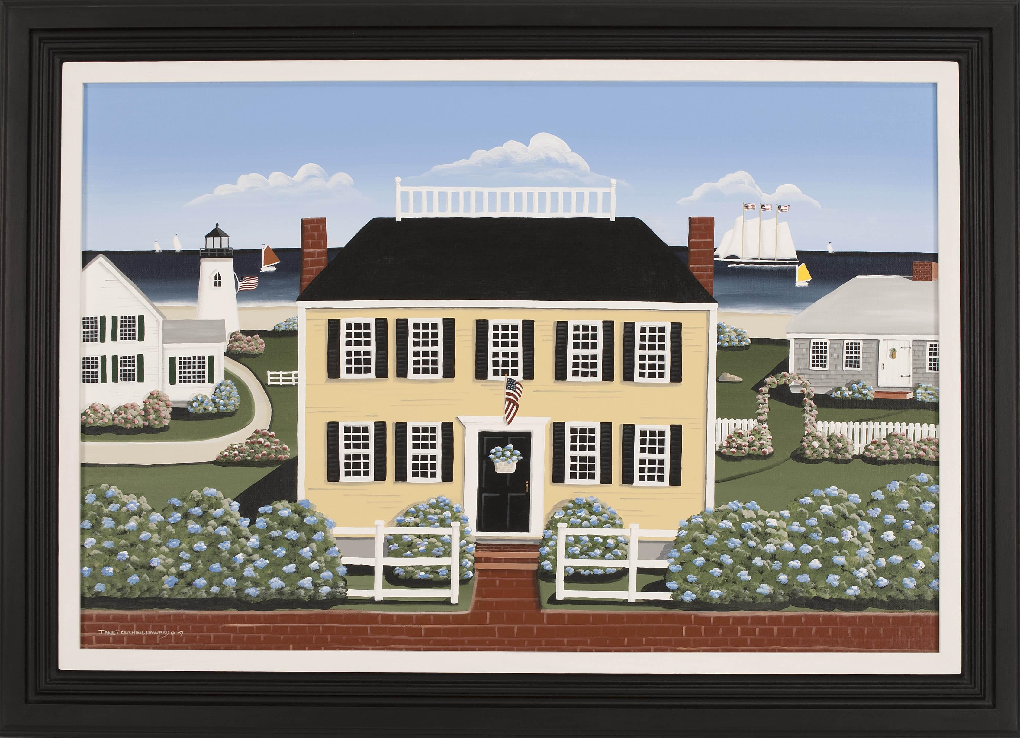 Janet Cushing Howard | Colonial by the sea | MutualArt