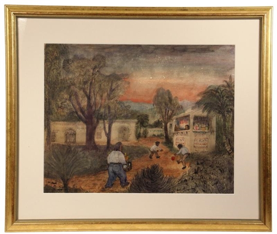 Peggy Bacon | At Dusk (1975) | MutualArt