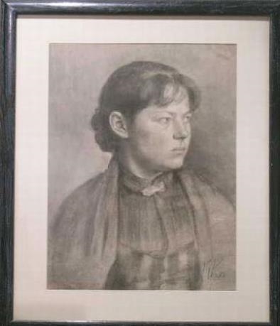 Sir William Rothenstein | PORTRAIT OF A WOMAN | MutualArt