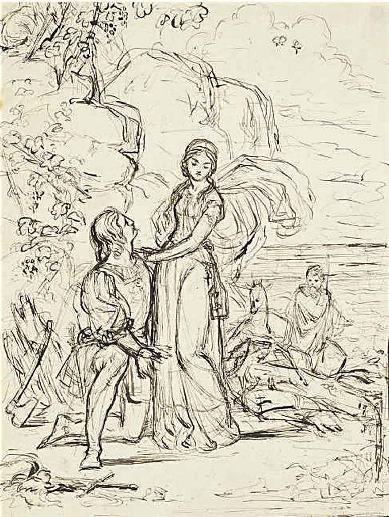 Joseph Noel Paton | Two illustrations to William Shakespeare's The ...