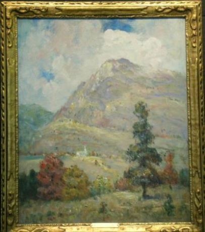 Joseph Henry Boston | Shadowed mountain (1927) | MutualArt