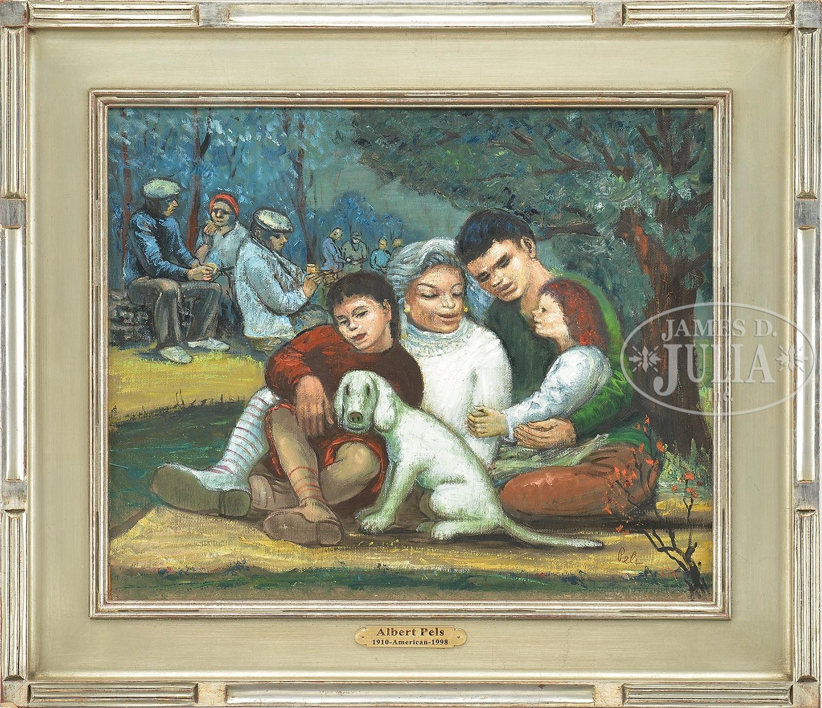 Albert Pels | FAMILY PICNIC IN THE PARK | MutualArt