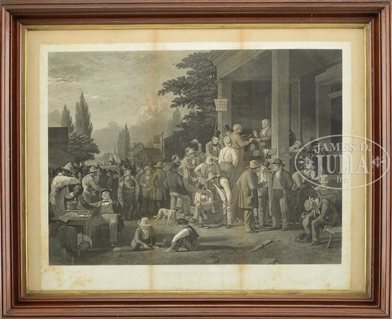 George Caleb Bingham | THE COUNTY ELECTION | MutualArt