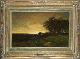 George Inness | Sunset (1861) | MutualArt