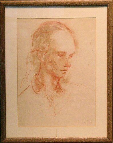 Joseph Floch | HEAD OF A WOMAN | MutualArt