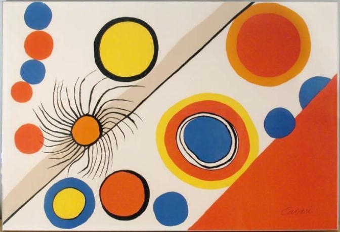 Alexander Calder | Circles (Circa 1965) | MutualArt