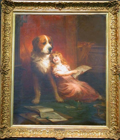 Alexander Rosell | A TRUSTED FRIEND (1909) | MutualArt