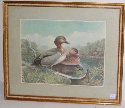 Anthony J. Rudisill | Ducks in a landscape | MutualArt