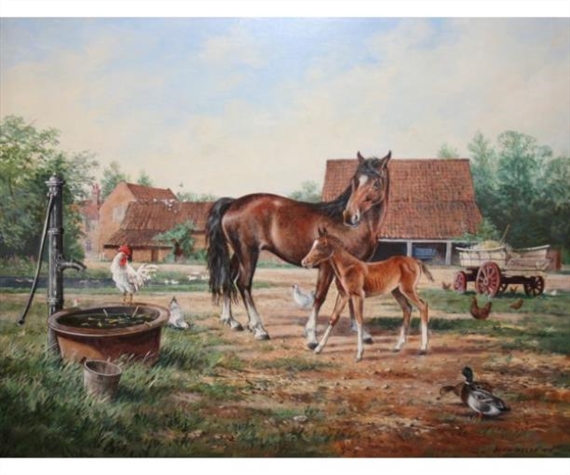 John Paley | Farmyard (1978) | MutualArt