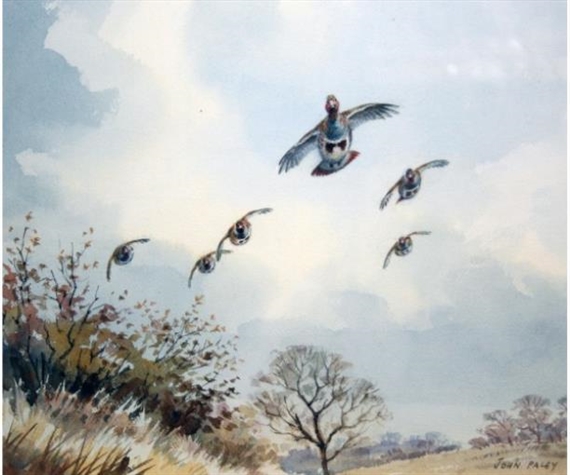 John Paley | Partridge in Flight | MutualArt