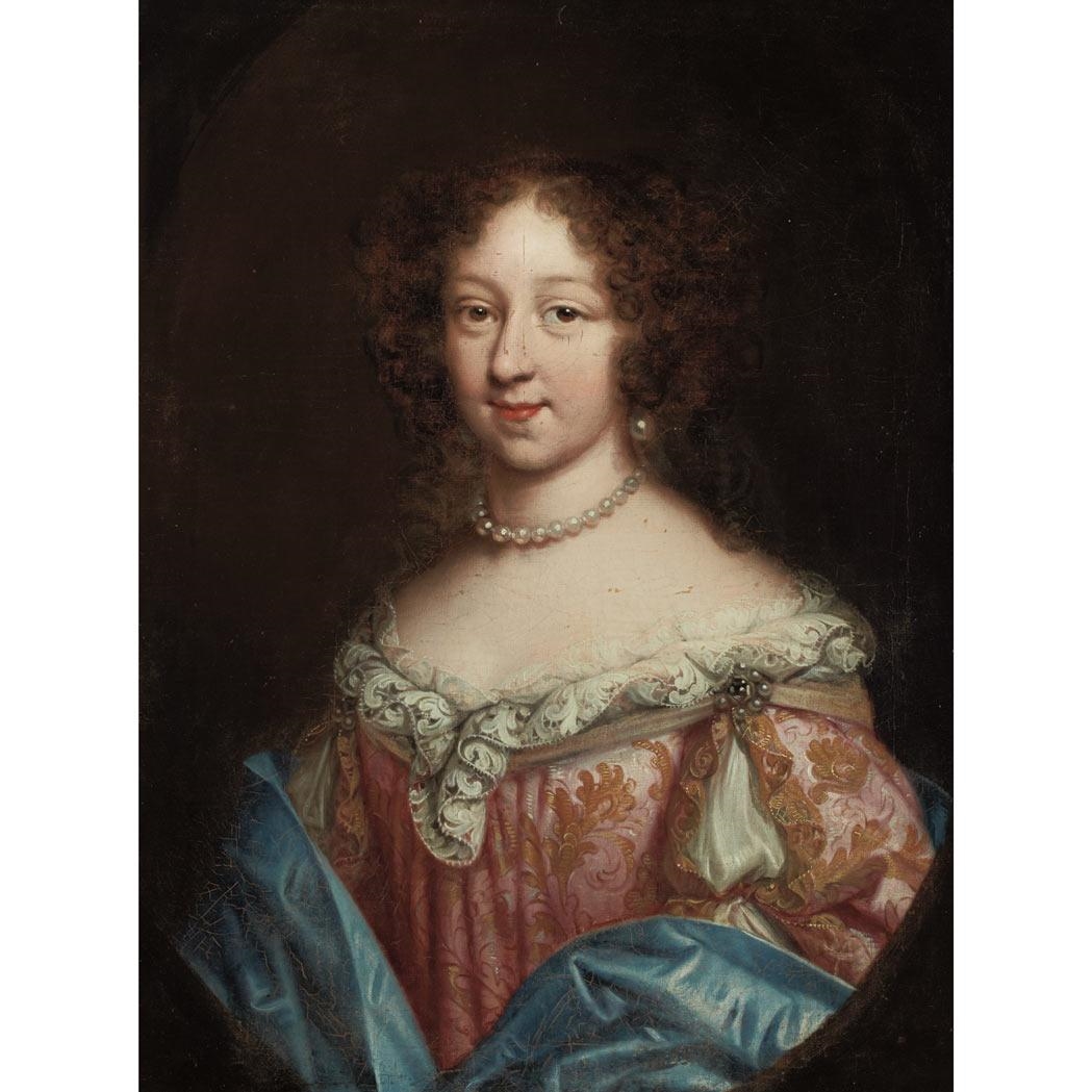Pierre Mignard | Portrait of a Lady with a Jardiniere | MutualArt